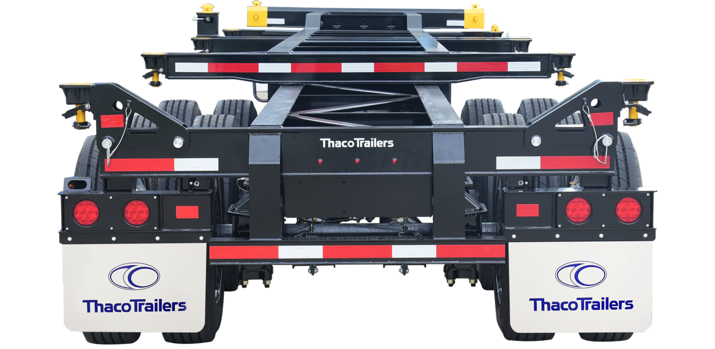 20'/40' Combo Tridem Semi-Trailer - Thaco Trailers