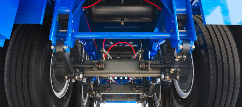 40’ Flatbed Tridem 12 Twist Locks - Thaco Trailers