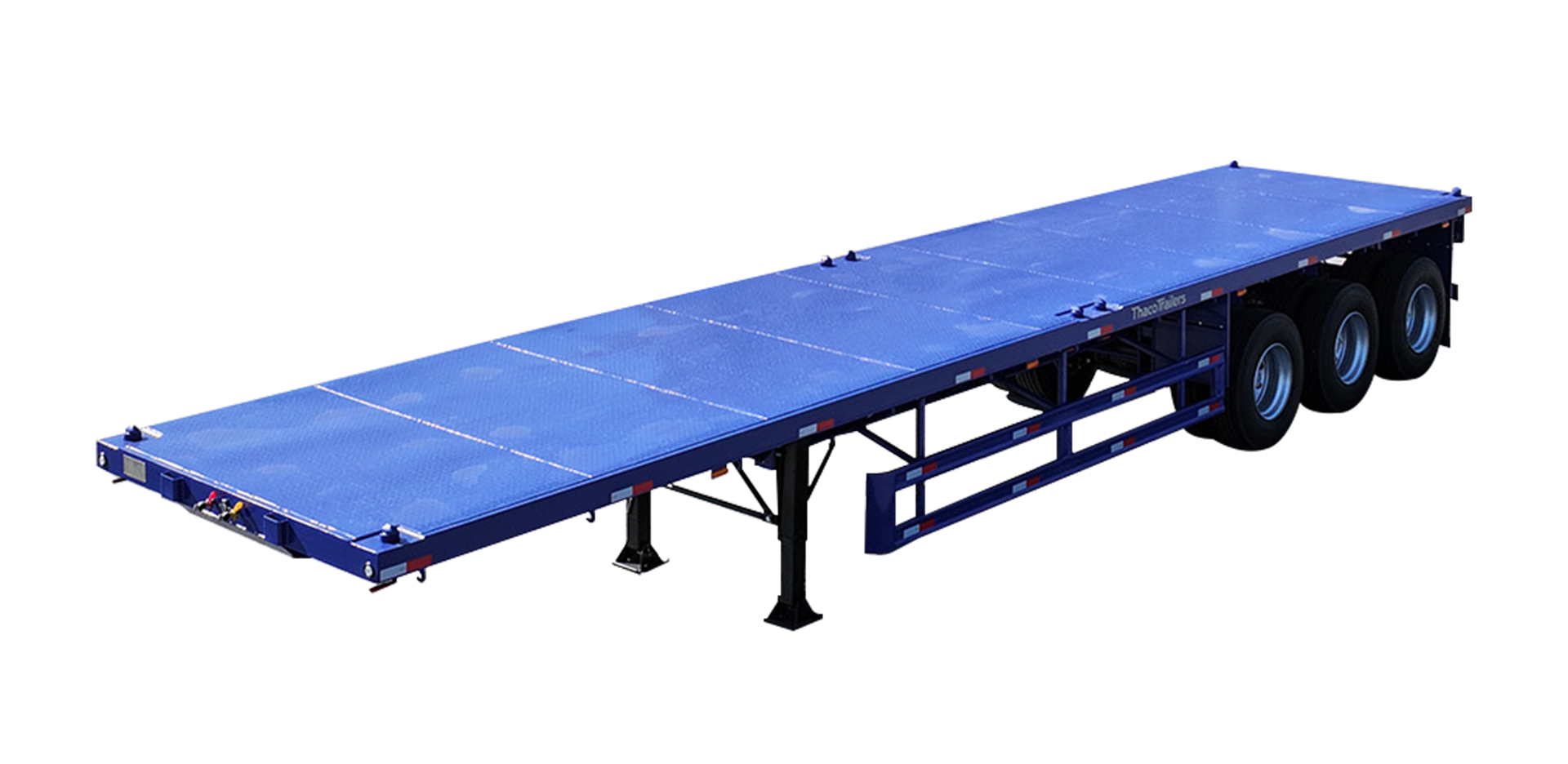 40’ FLATBED TRIDEM, 8 TWIST LOCKS (Q345B) - Thaco Trailers